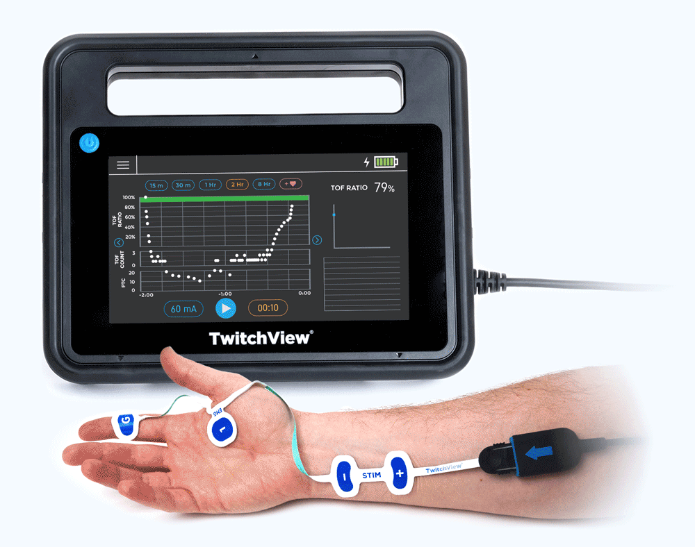 TwitchView2 | Quantitative Neuromuscular Blockade Monitor
